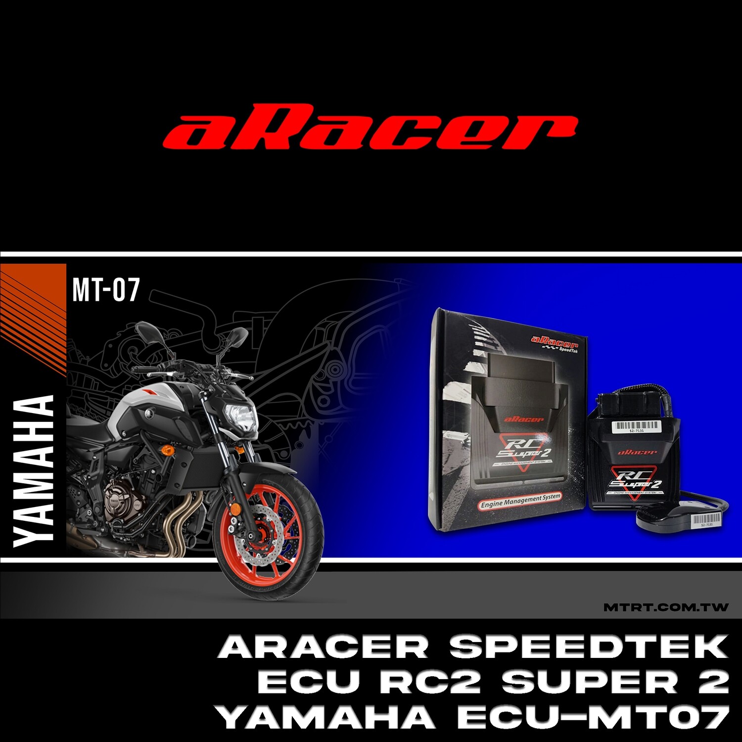 ARACER speedtek ECU RC2 SUPER2 YAMAHA ECU-MT07