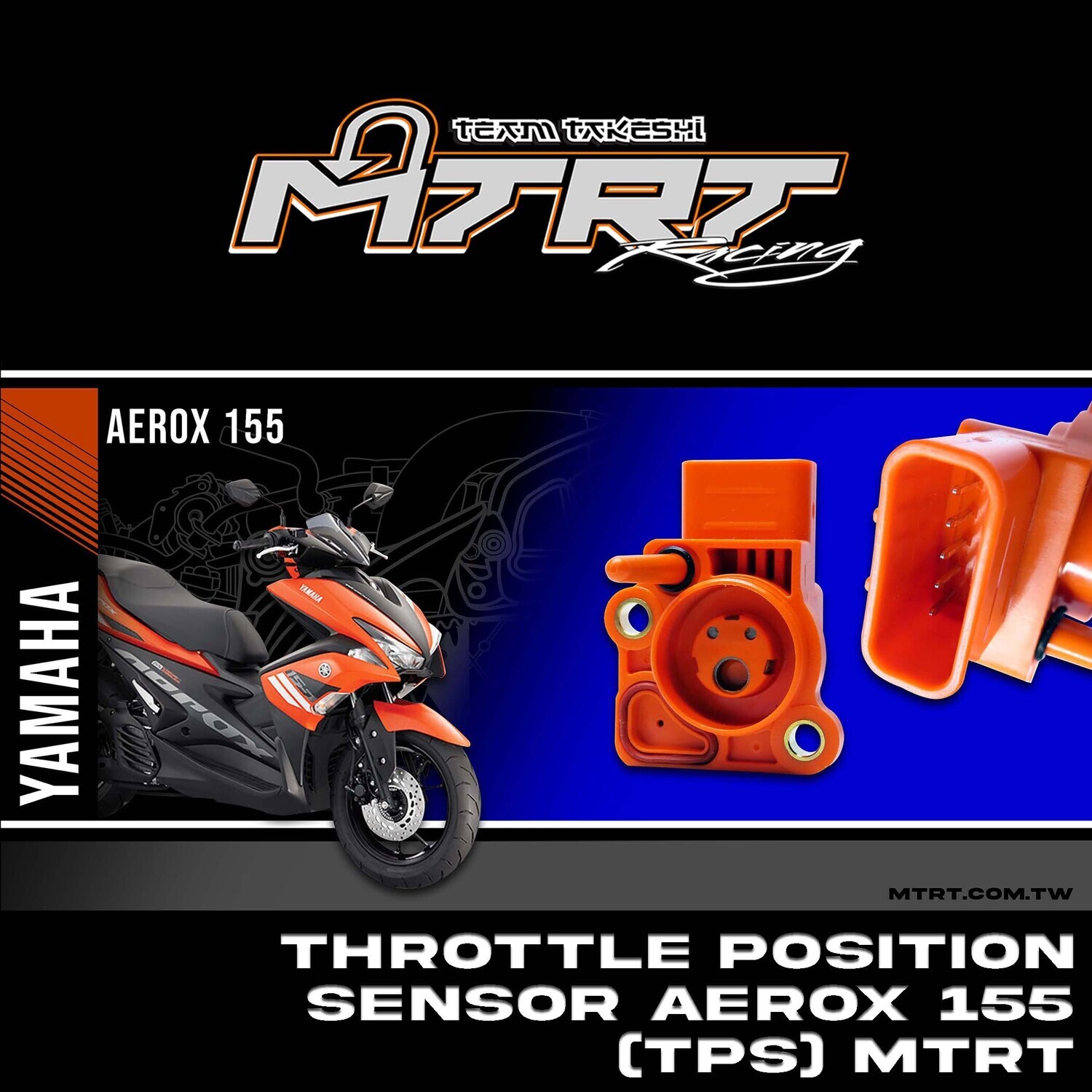 THROTTLE POSITION SENSOR AEROX155 (TPS) MTRT