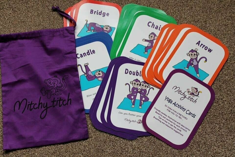 Mitchy Titch Yoga Cards