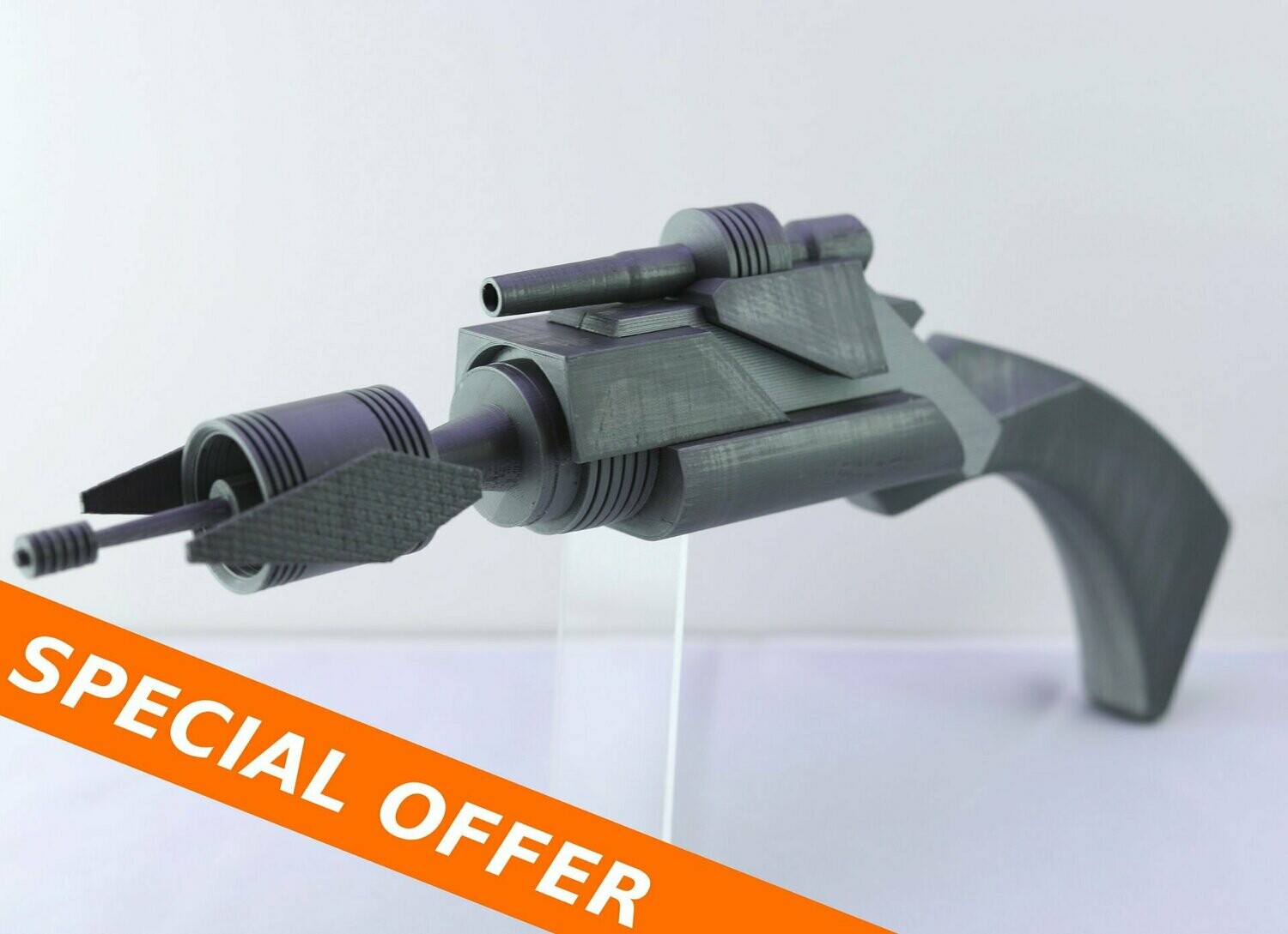 Klingon Disruptor Kit full scale