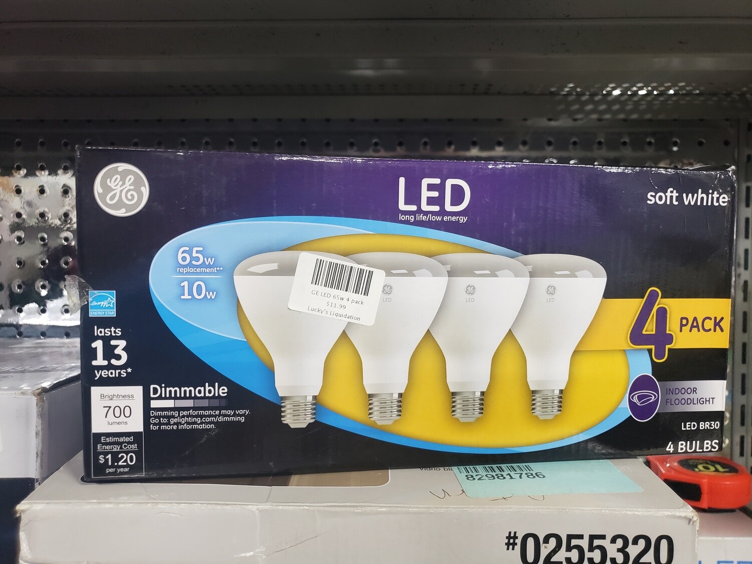 GE LED 65w 4 pack