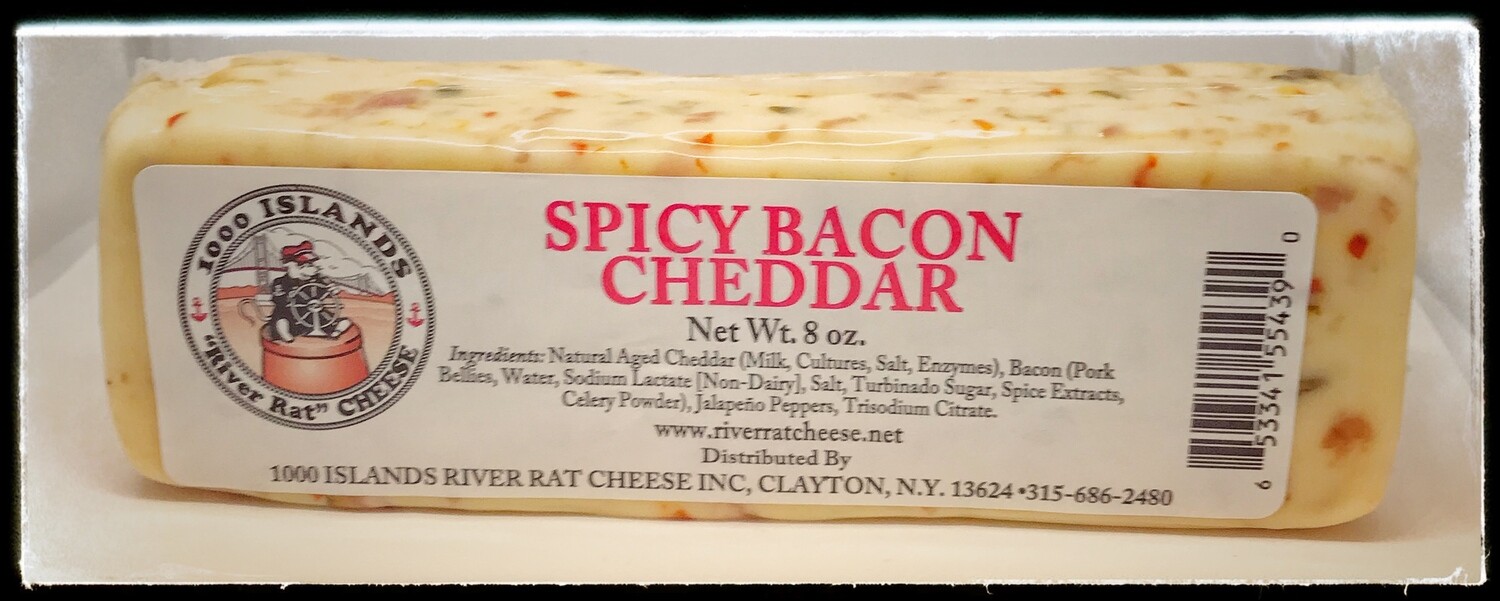 River Rat Spicy Bacon Cheddar Cheese