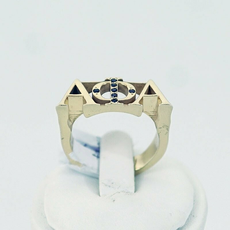 ALPHA PHI ALPHA SYMBOLS RING - Gold Plated