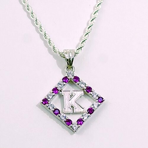 Kappa Shield with Diamonds