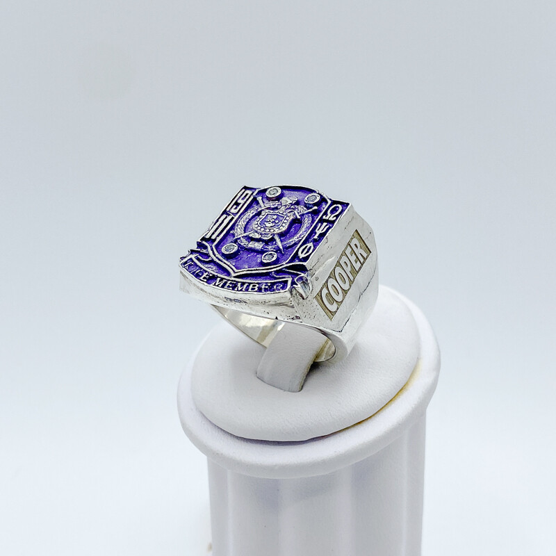 OMEGA LIFE MEMBER RING - Silver