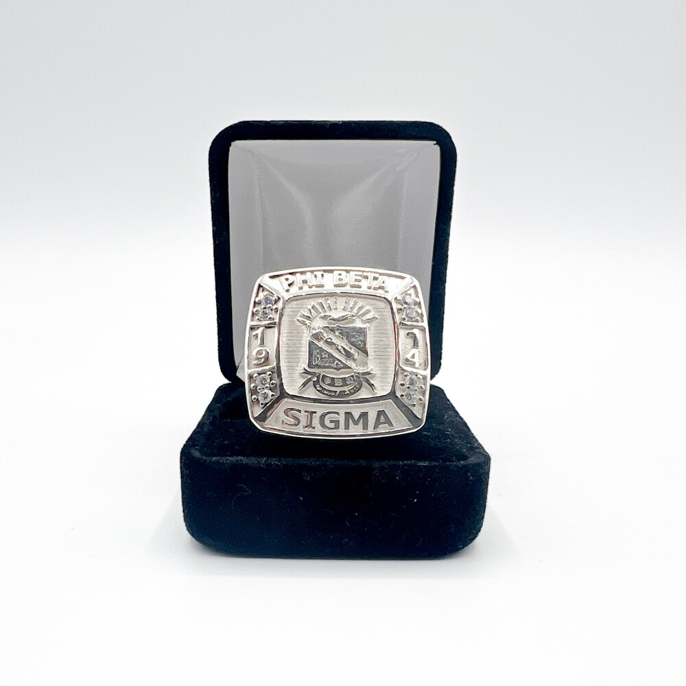 SIGMA XXL RING - Silver, Gold Plated or 14k Gold
