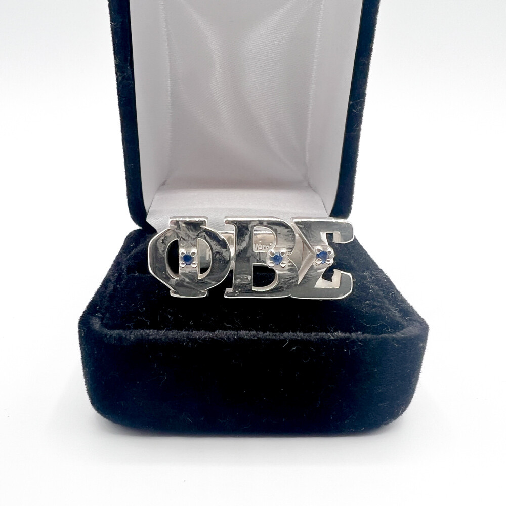 ALPHA SYMBOL RING - Gold Plated