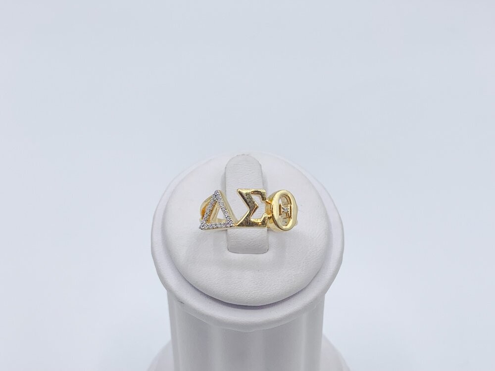 Delta Sigma Theta Symbol Ring