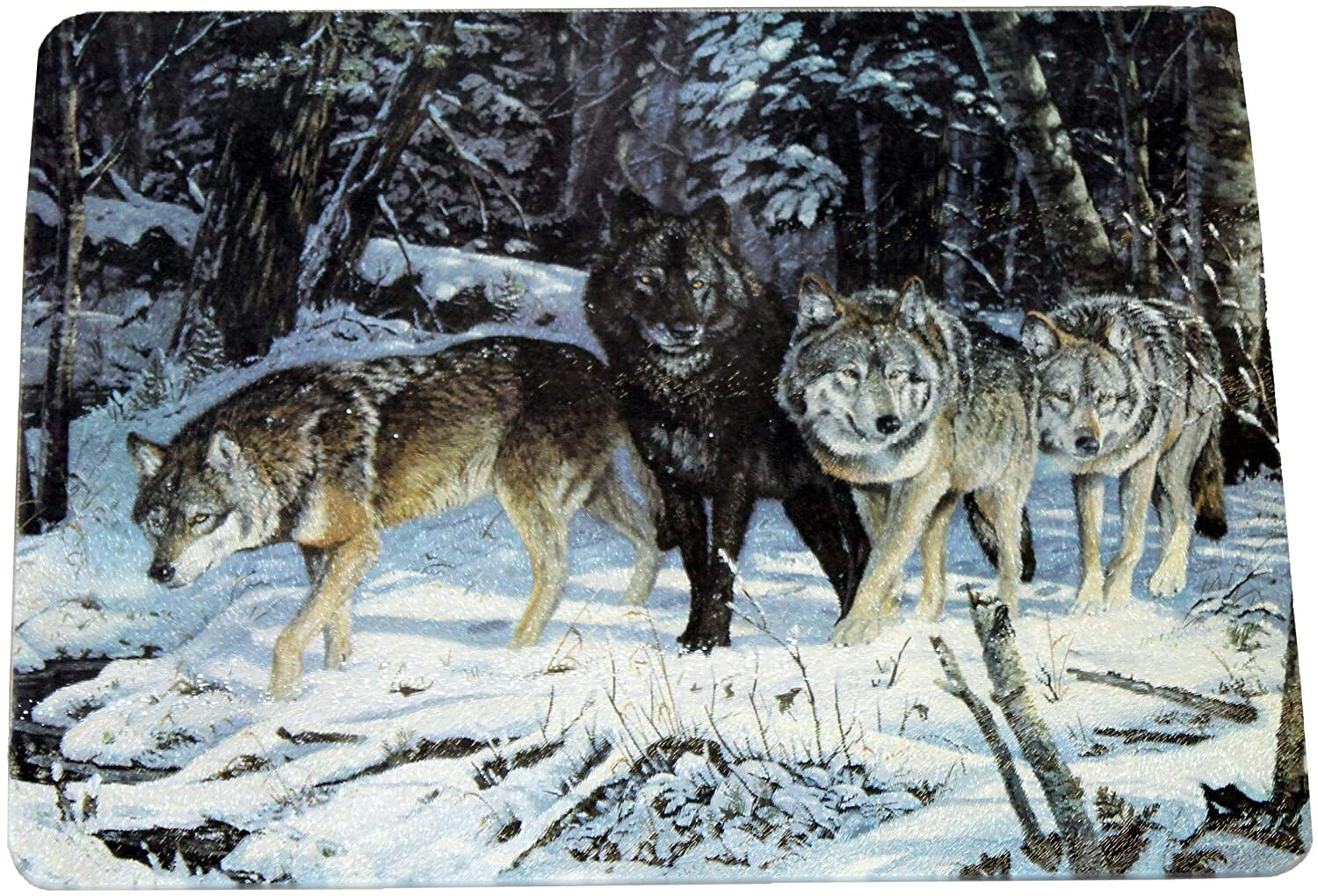 Wolf Scene Cutting Board
