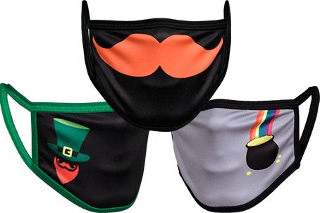 St. Patrick's Day Masks