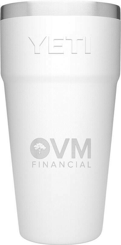26 oz Yeti Stackable Cup - White