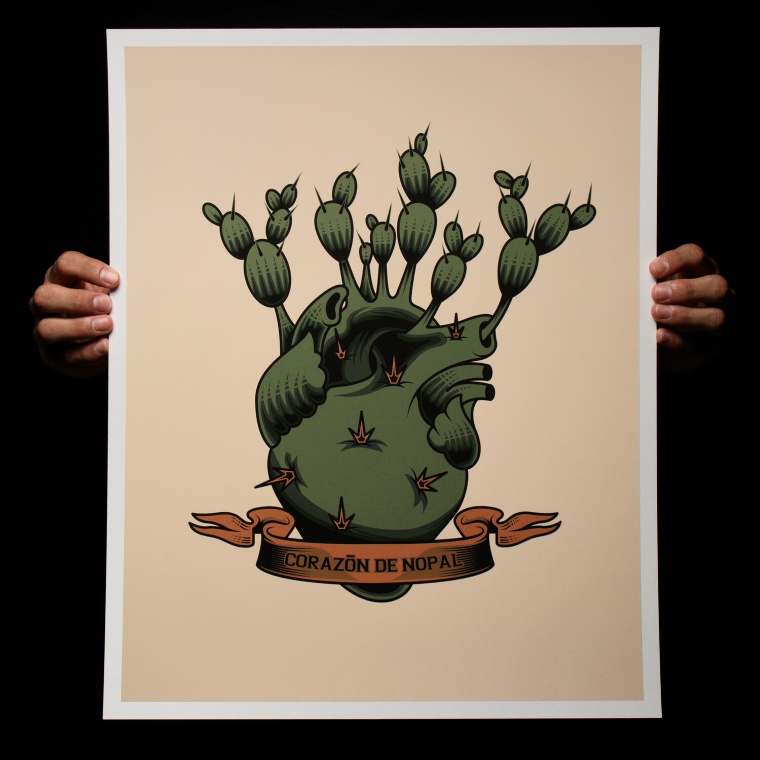 'Corazón de Nopal' Print