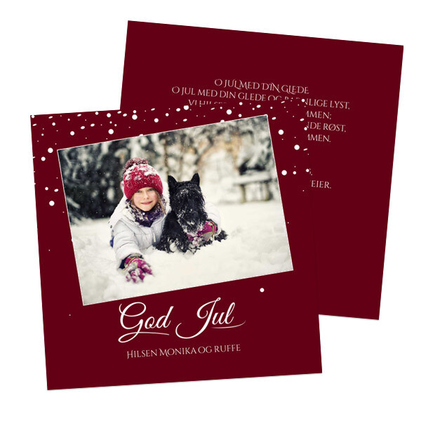 Julekort» Design et julekort med årets fineste minner! » Nfoto