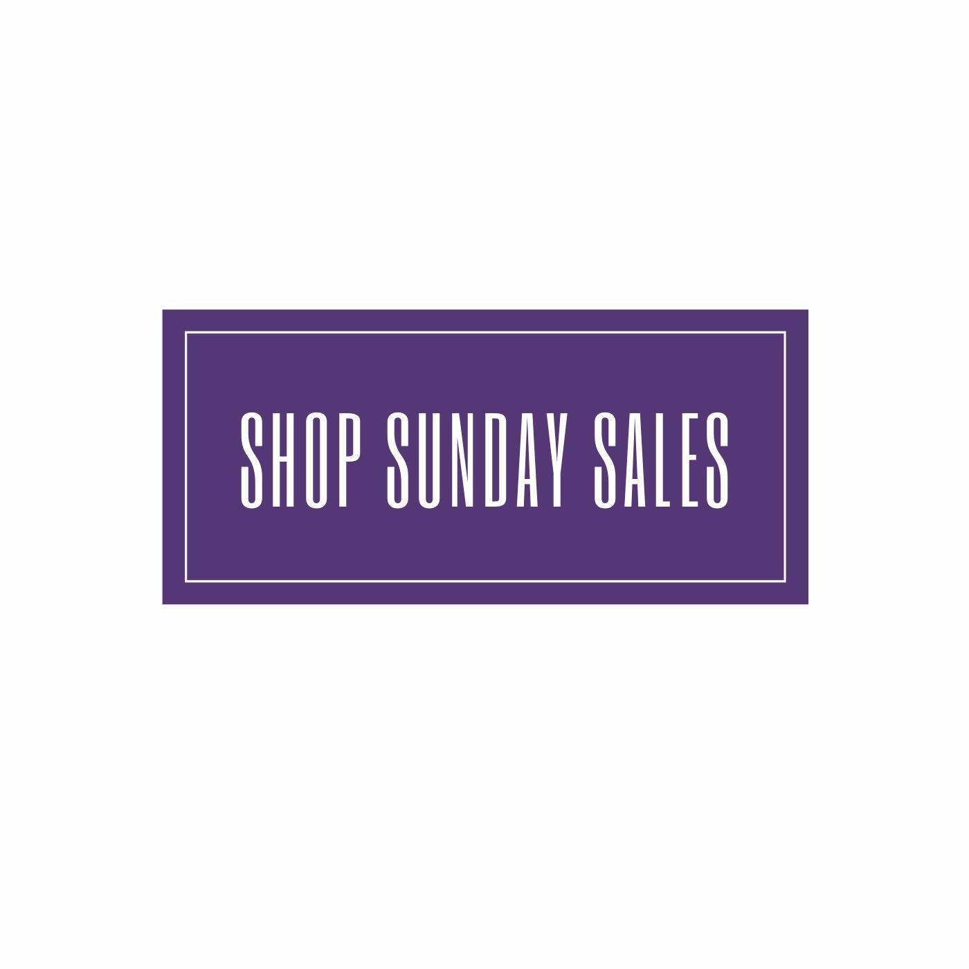 Sunday Sales