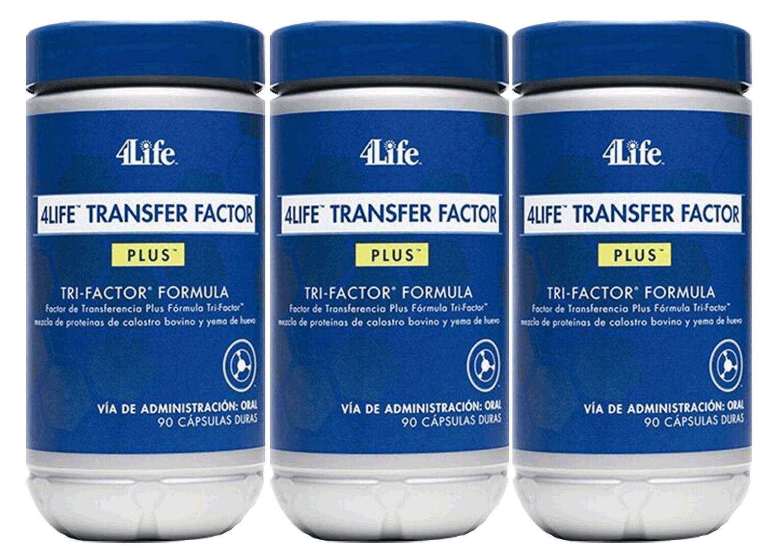 3 Frascos Transfer Factor Plus de 4Life 90 Capsulas (Envio GRATIS a ...