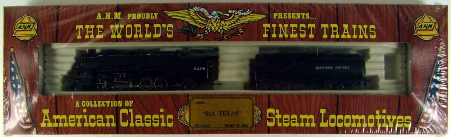 FACTORY SEALED AHM American Classics 5099B B&O Class S1 2-10-2 "Big Six ...