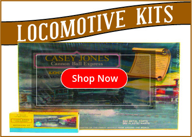 Vintage HO Scale Locomotive Kits