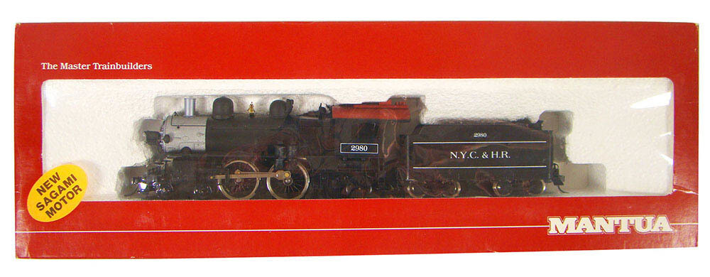 FACTORY SEALED Mantua 357-022 NYC&HR 4-4-2 Atlantic Locomotive HO Scale