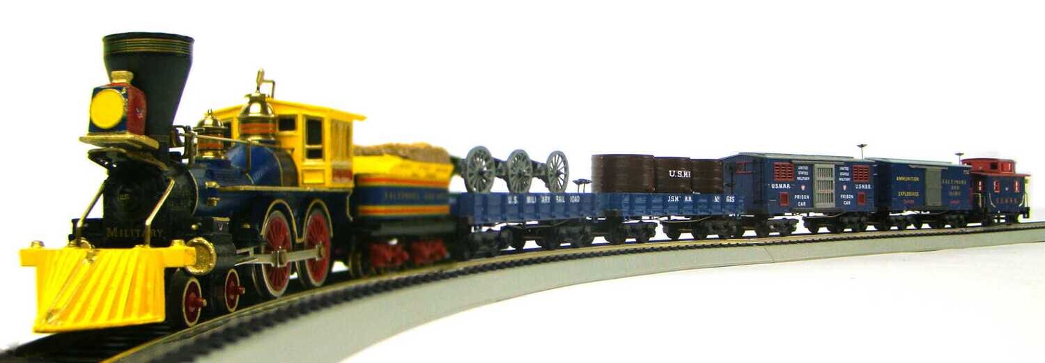 MRRHQ B&O USMRR Custom 5-Car Civil War Freight Train Set #4 w/Cannons ...