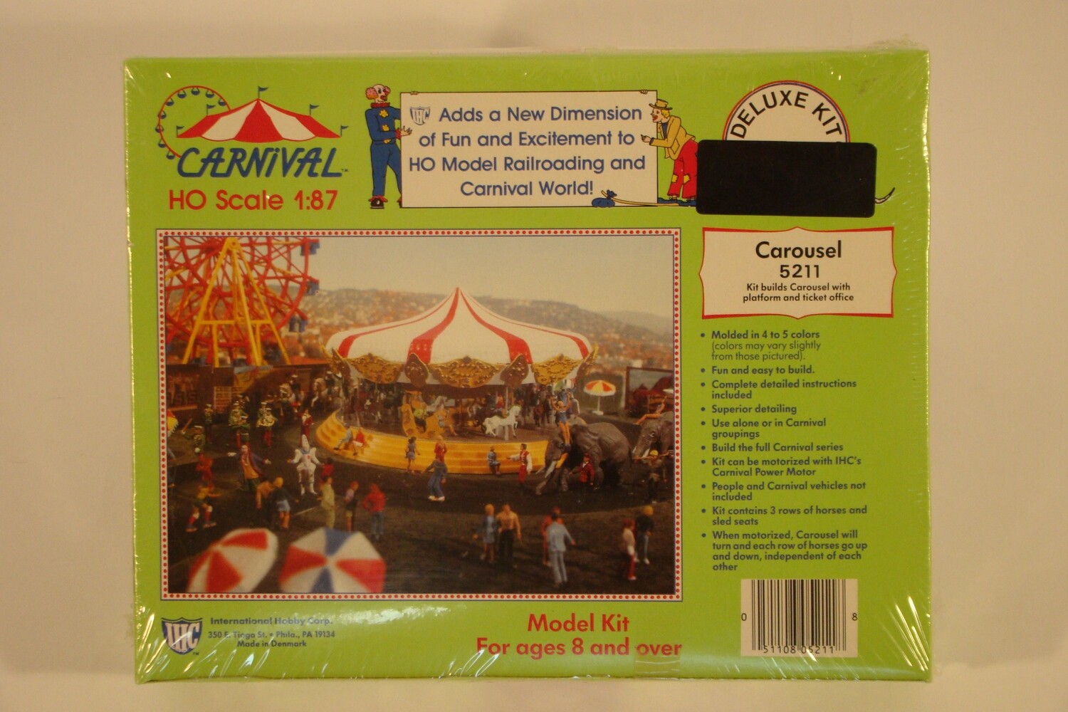 MRCHQ Collectible IHC 5211 Carousel Carnival Ride