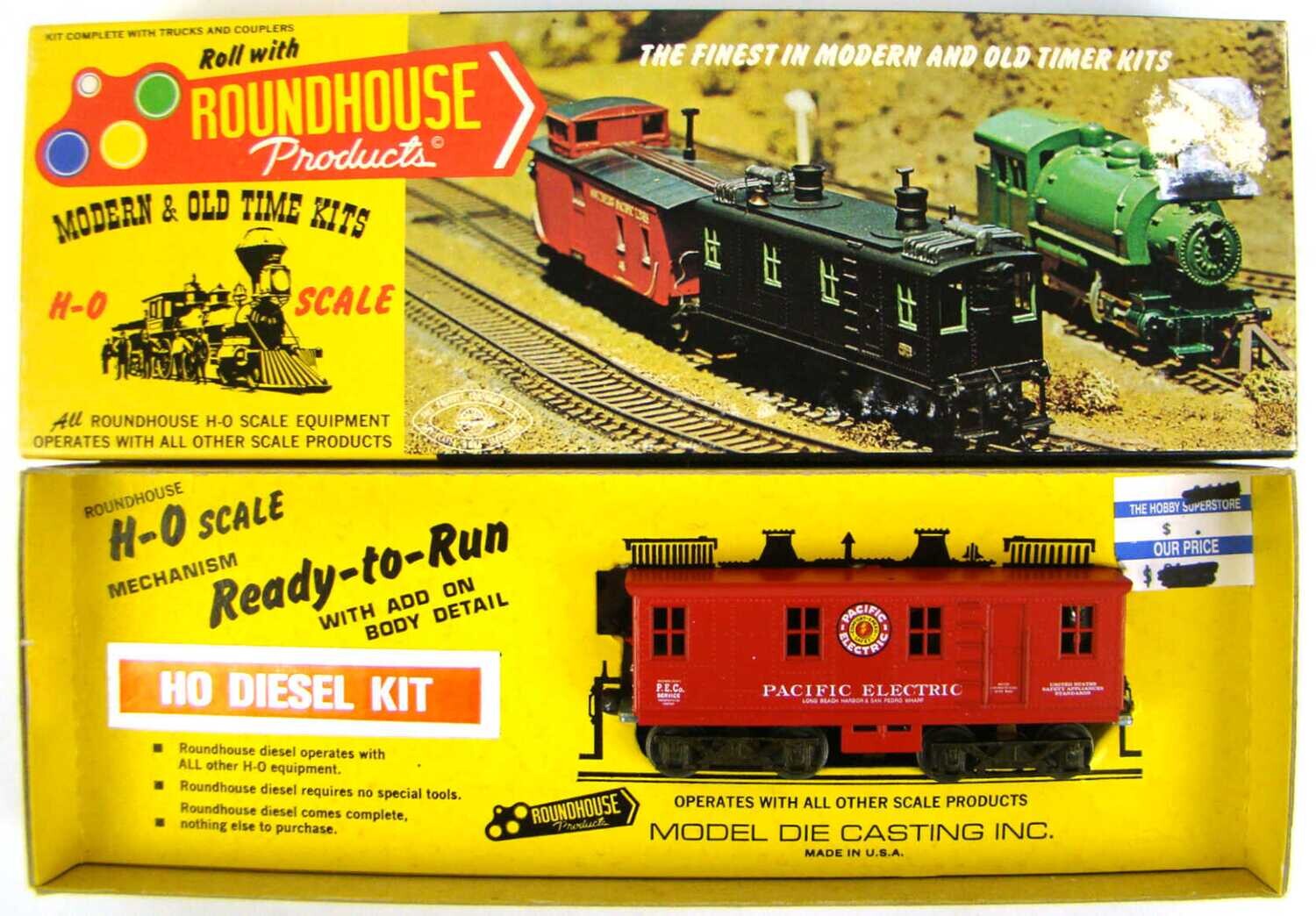 Roundhouse 2811 Unlettered Alco Box Cab Diesel Track Locomotive Kit HO ...