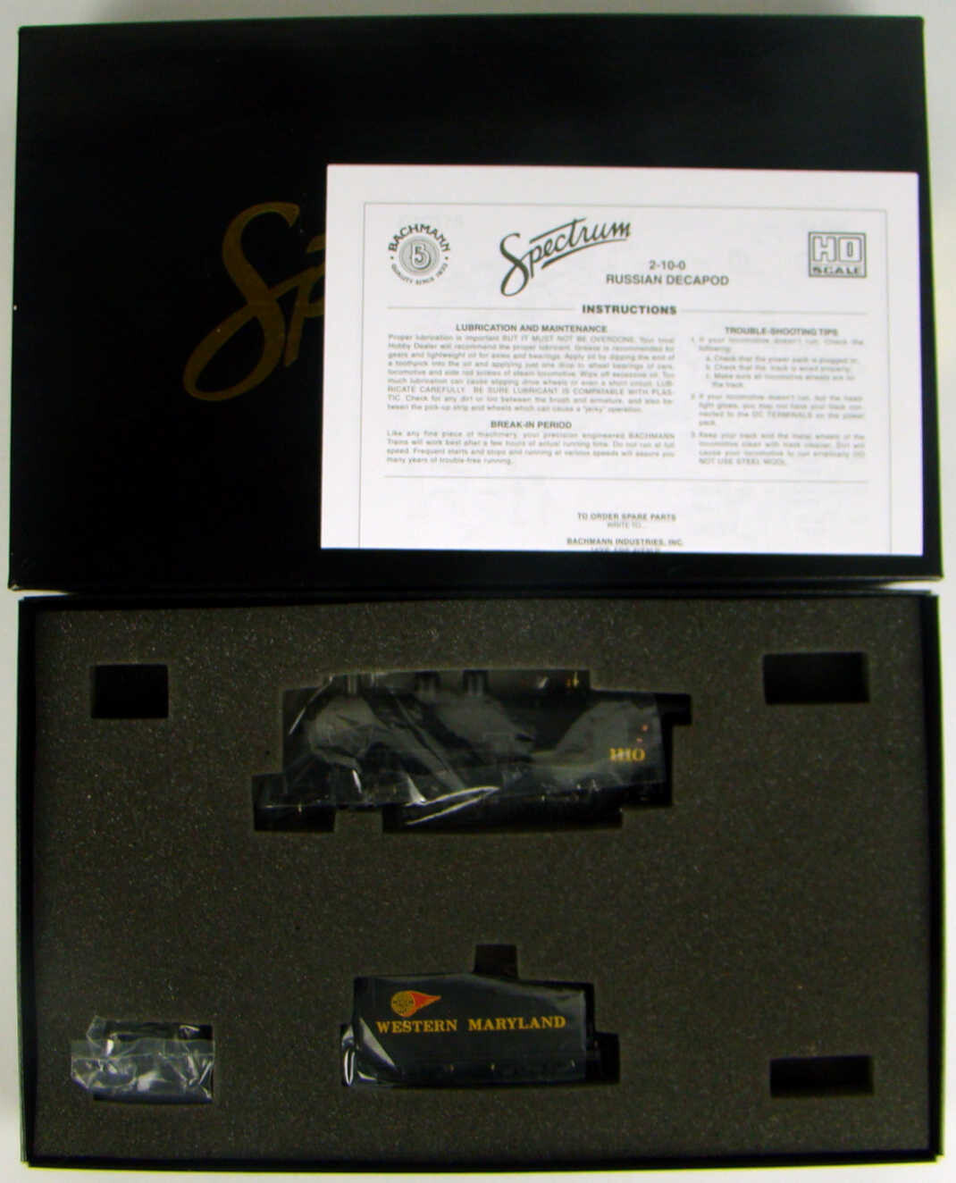 Bachmann Spectrum 81702 Western Maryland 2-10-0 Class J-2 Russian ...