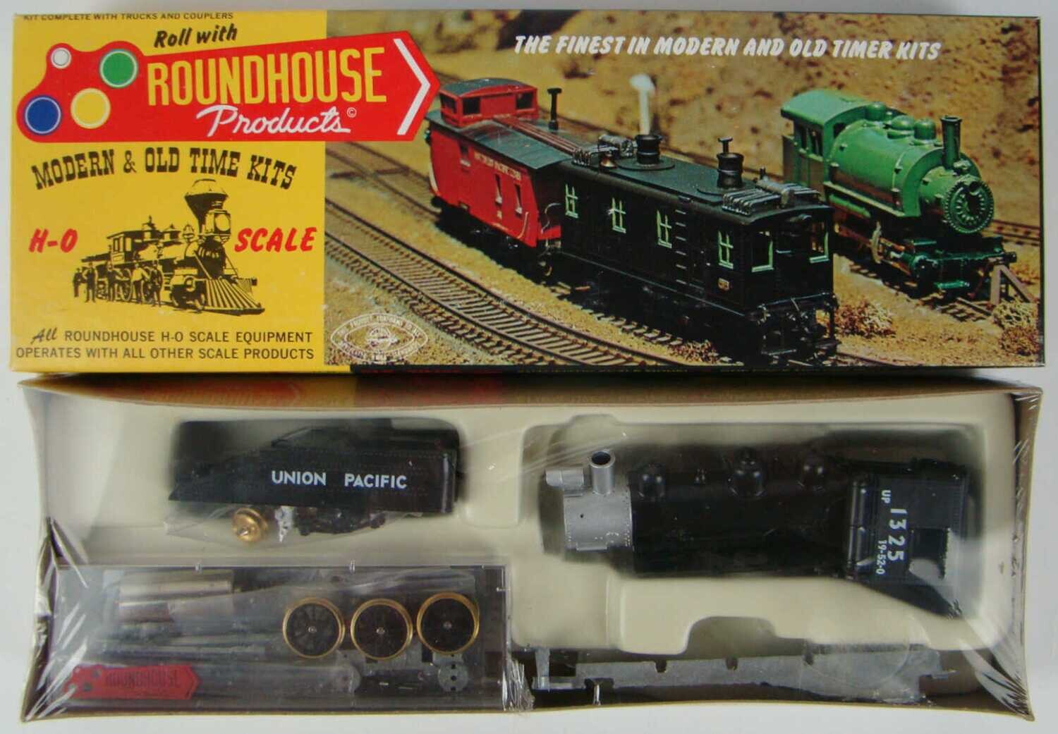 FACTORY SEALED Roundhouse 412 UP "Long Boiler" 0-6-0 Switcher w/Can ...