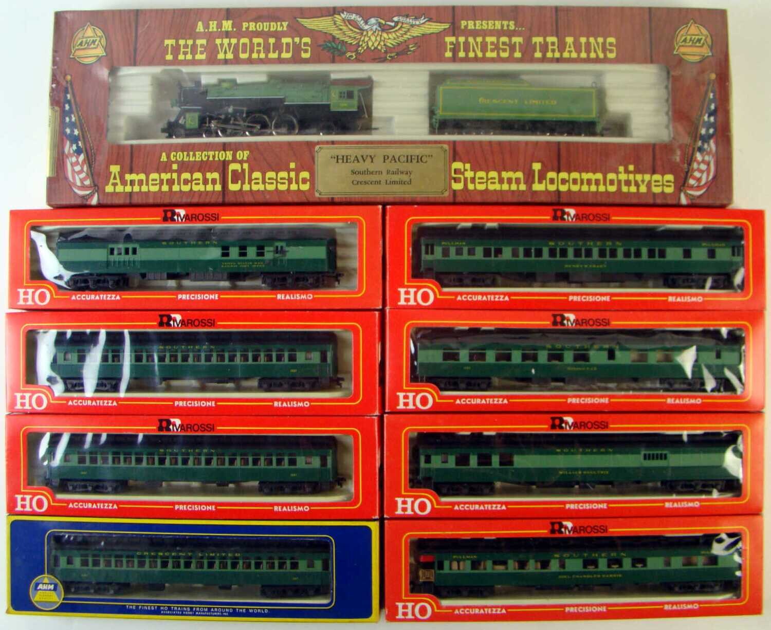 AHM/Rivarossi UP FEF-3 4-8-4 Northern #836 Eight Coach Heavyweight ...