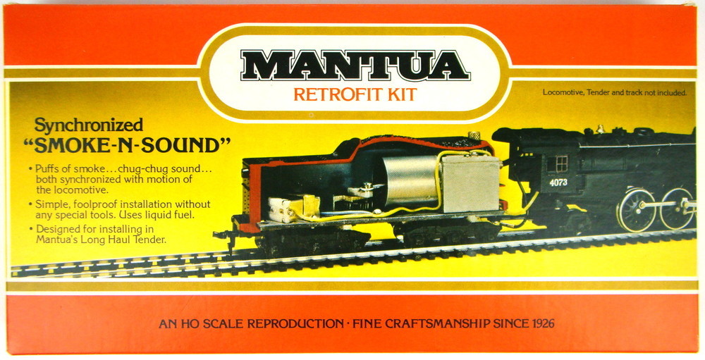 Mantua 809 "Smoke-N-Sound" Retrofit Kit HO Scale