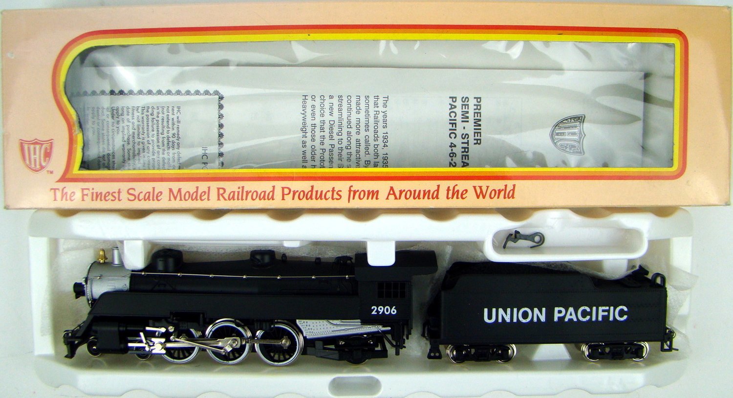 IHC Premier M9863 UP 4-6-2 Semi-Streamliner Pacific Locomotive HO Scale