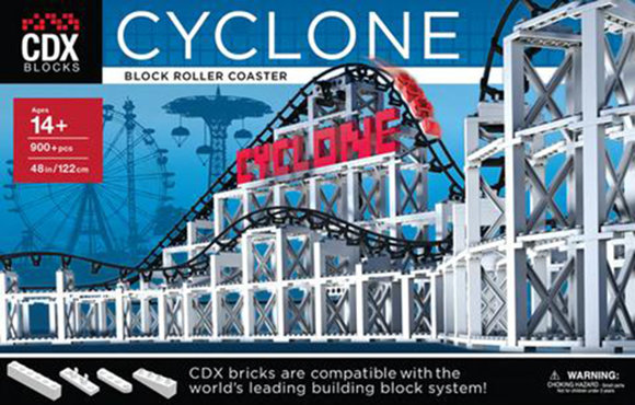 Coaster Dynamix CDX Block Building System Cyclone Roller Coaster Kit