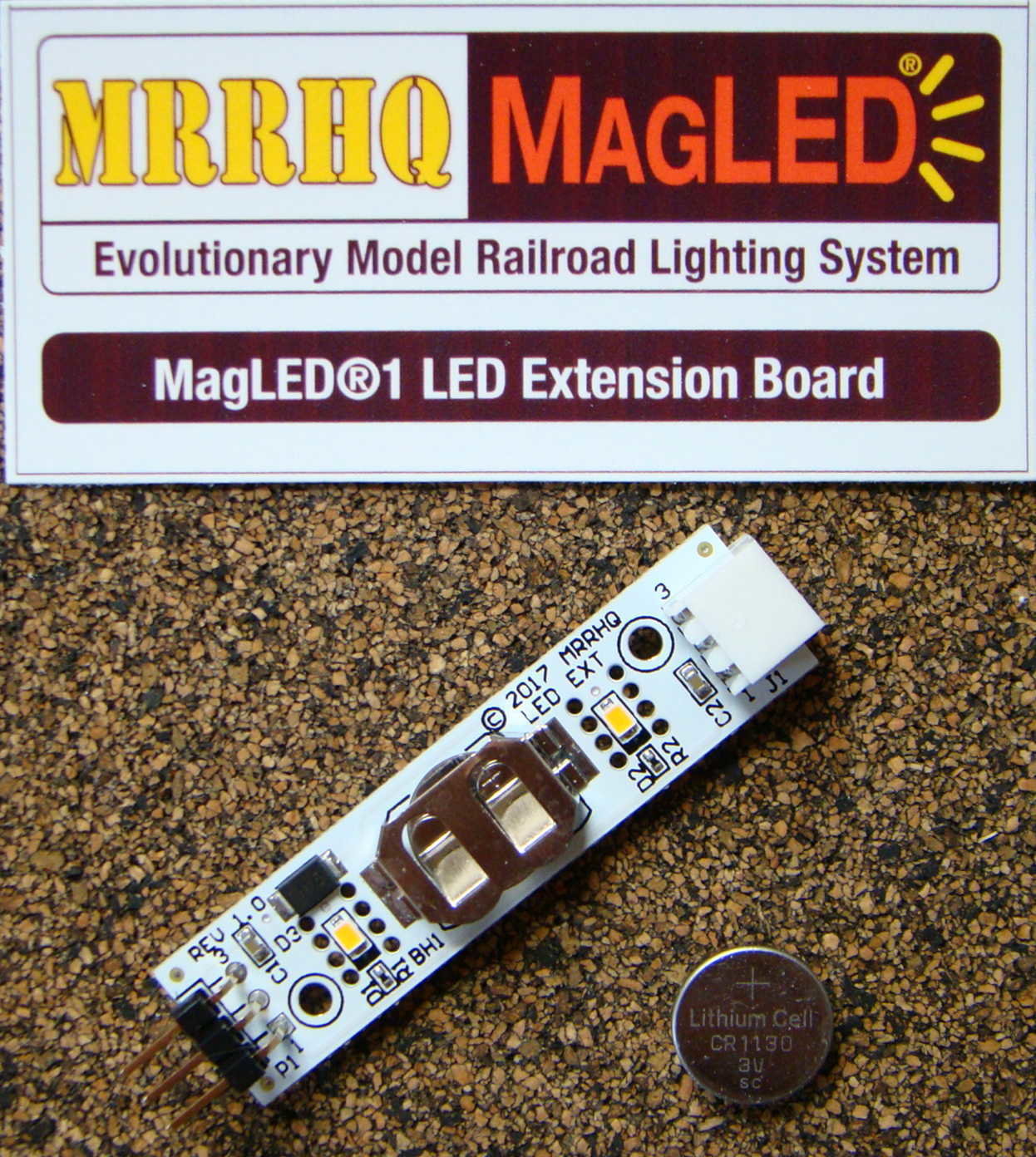 MRRHQ MagLED® MLX1 Evolutionary Model Railroad Lighting System LED ...