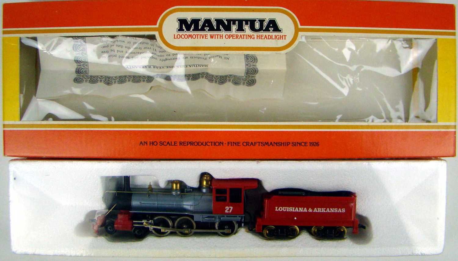 Mantua 308-74 Rogers L&A 4-6-0 Ten Wheeler "Dixie Bell" Locomotive ...