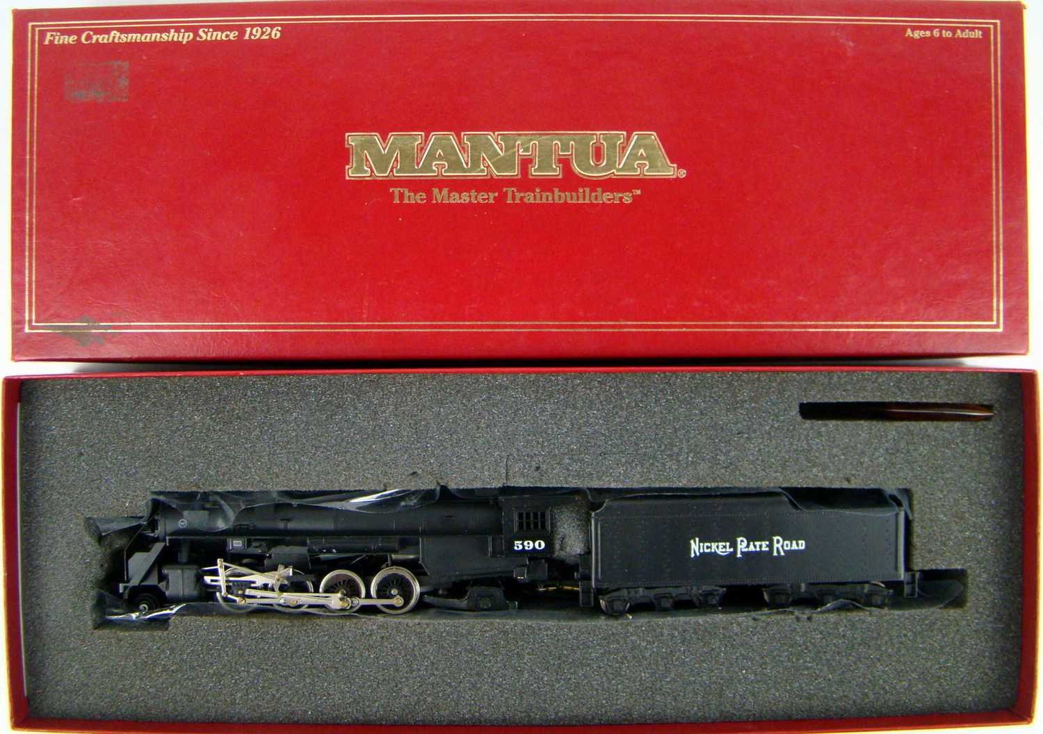 Mantua 383-070 "Nickel Plate" 2-8-2 Light Mikado w/PowerDrive & Smoke ...