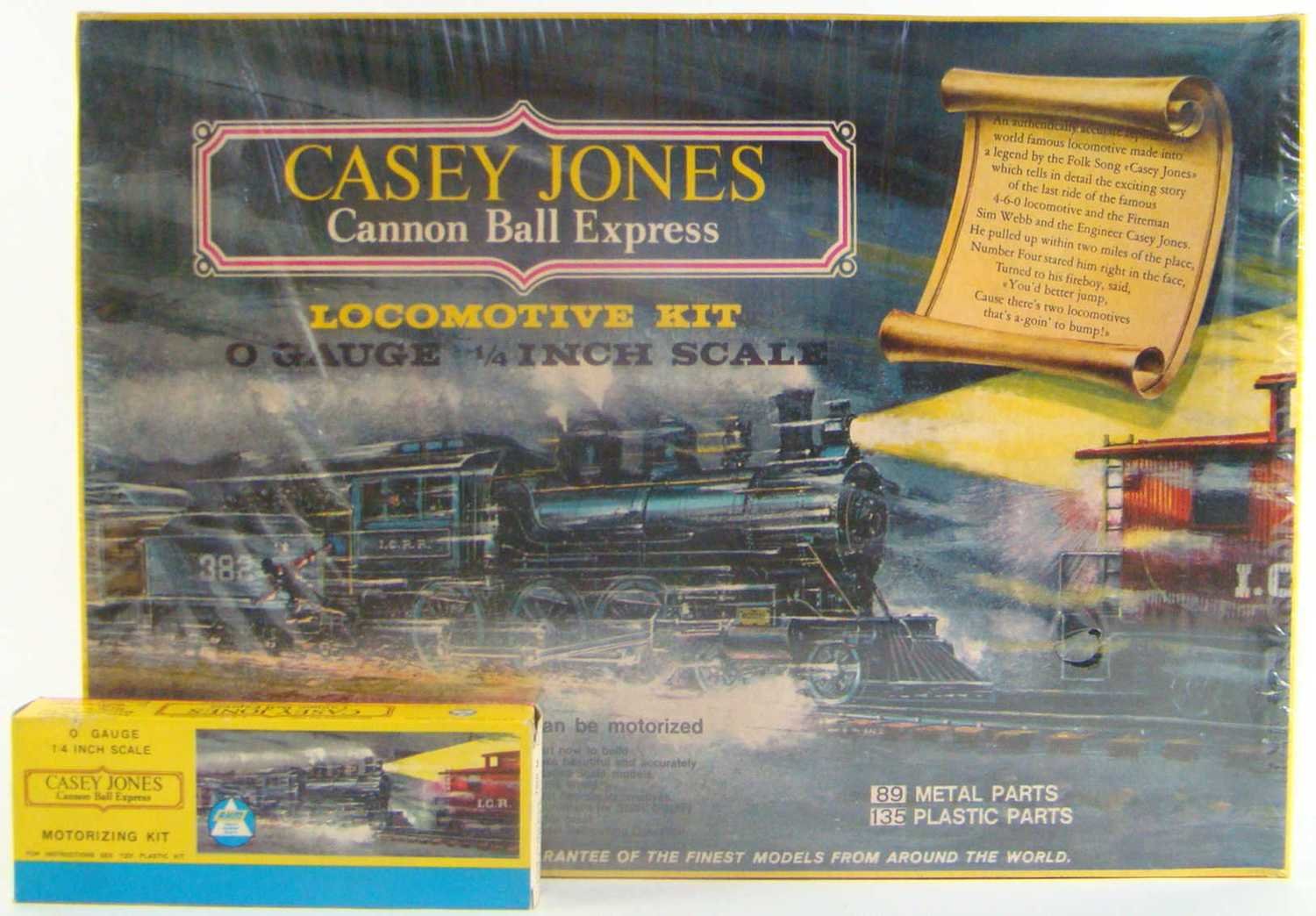 FACTORY SEALED AHM 7201 Casey Jones "Cannonball Express" Kit w/7201M ...