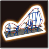 O, HO and N Scale Model Roller Coasters