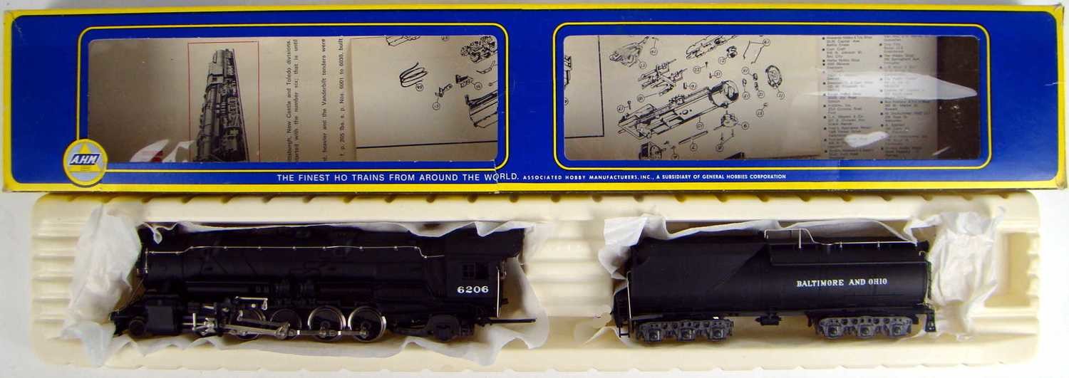 AHM 5099B B&O Class S1 2-10-2 "Big Six" Locomotive #6206 HO Scale