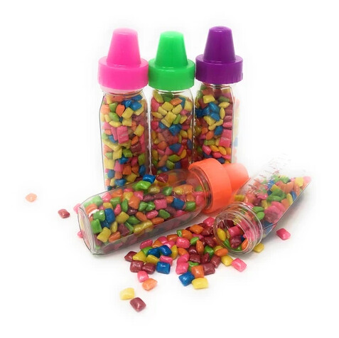 Baby Bottle Mini Gum 12ct