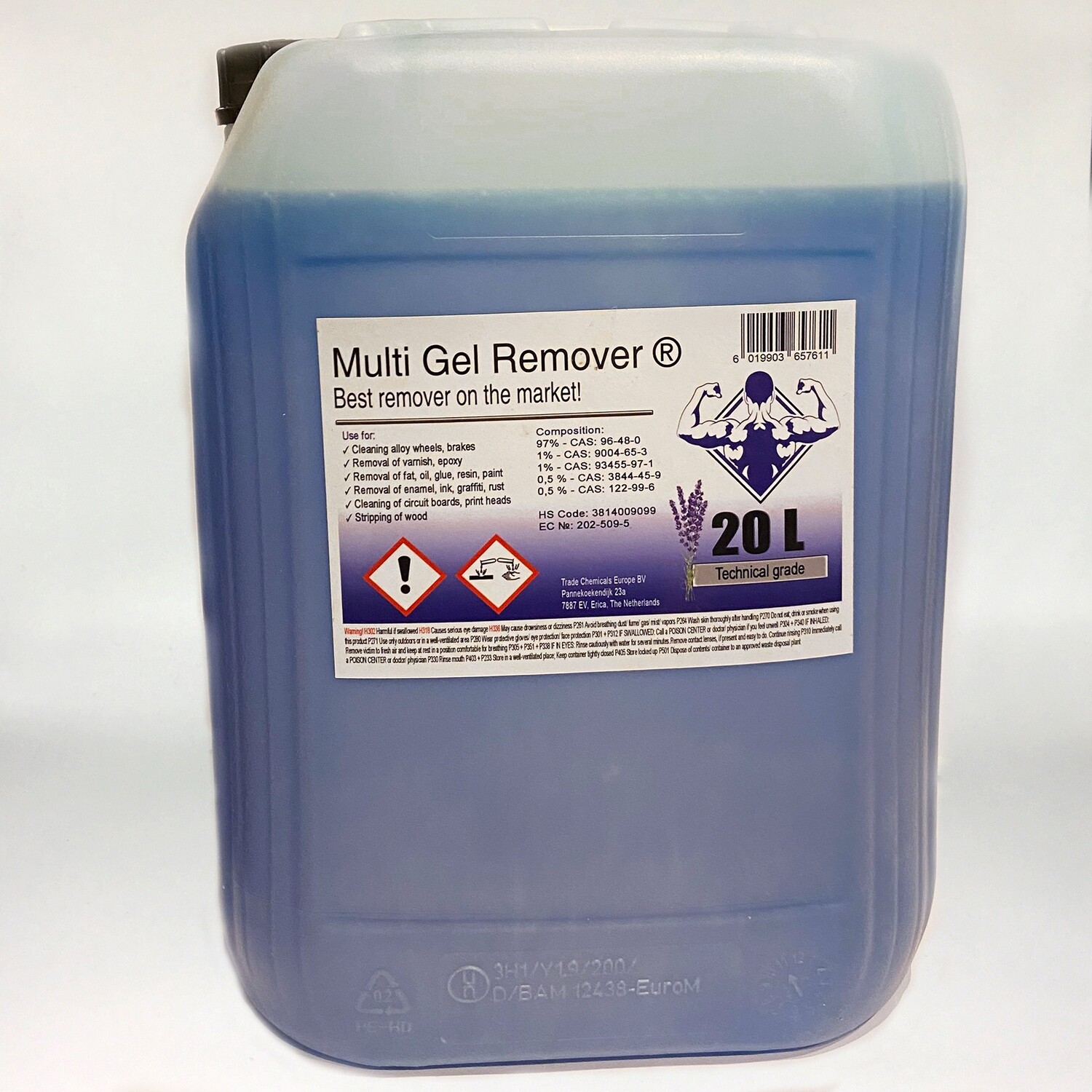 Multi Gel Remover® 10.000 ml Canister - Best remover | Your Multi Gel ...