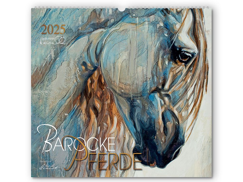 Kalender Barocke Pferde 2025