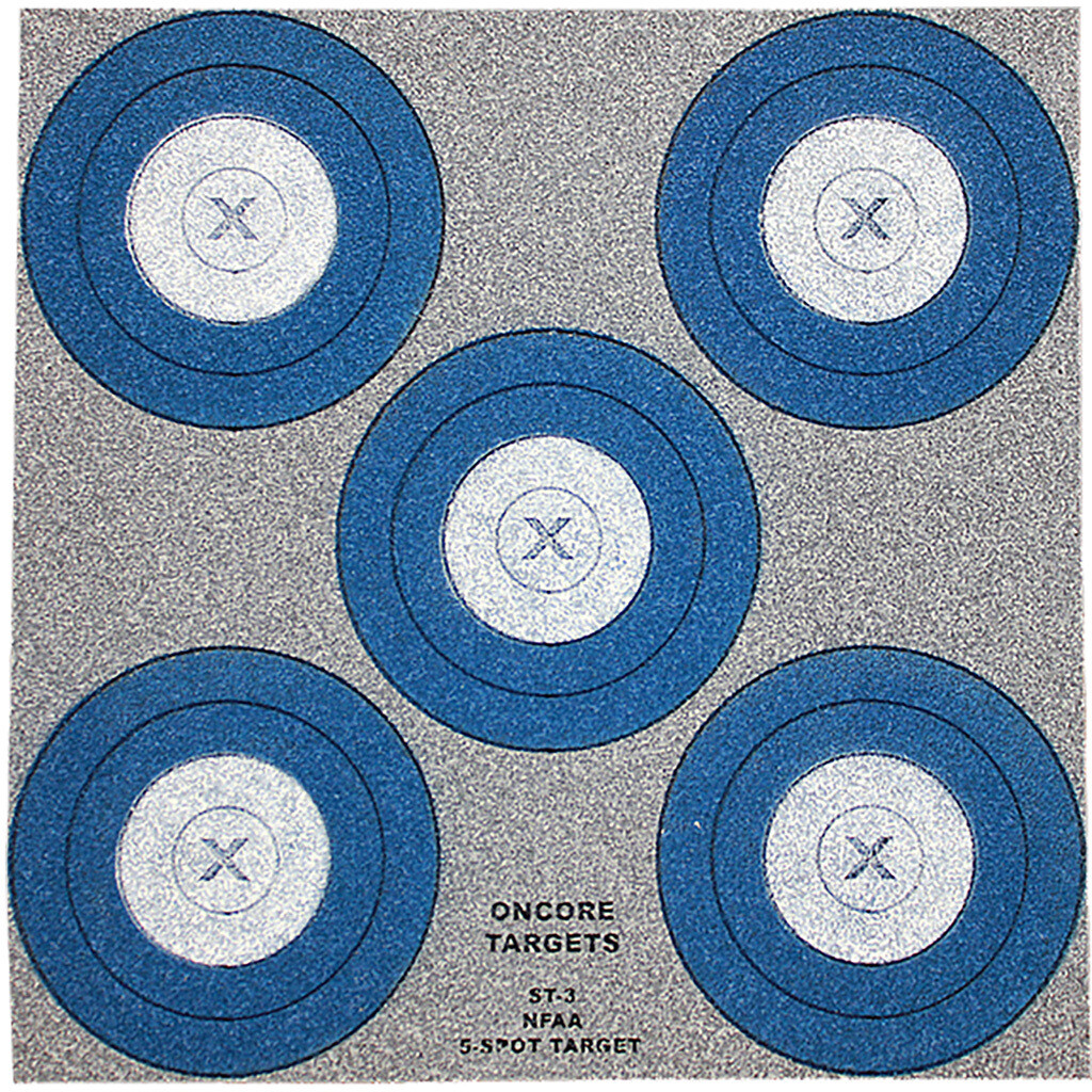 Oncore Archery Target 5 Spot Indoor