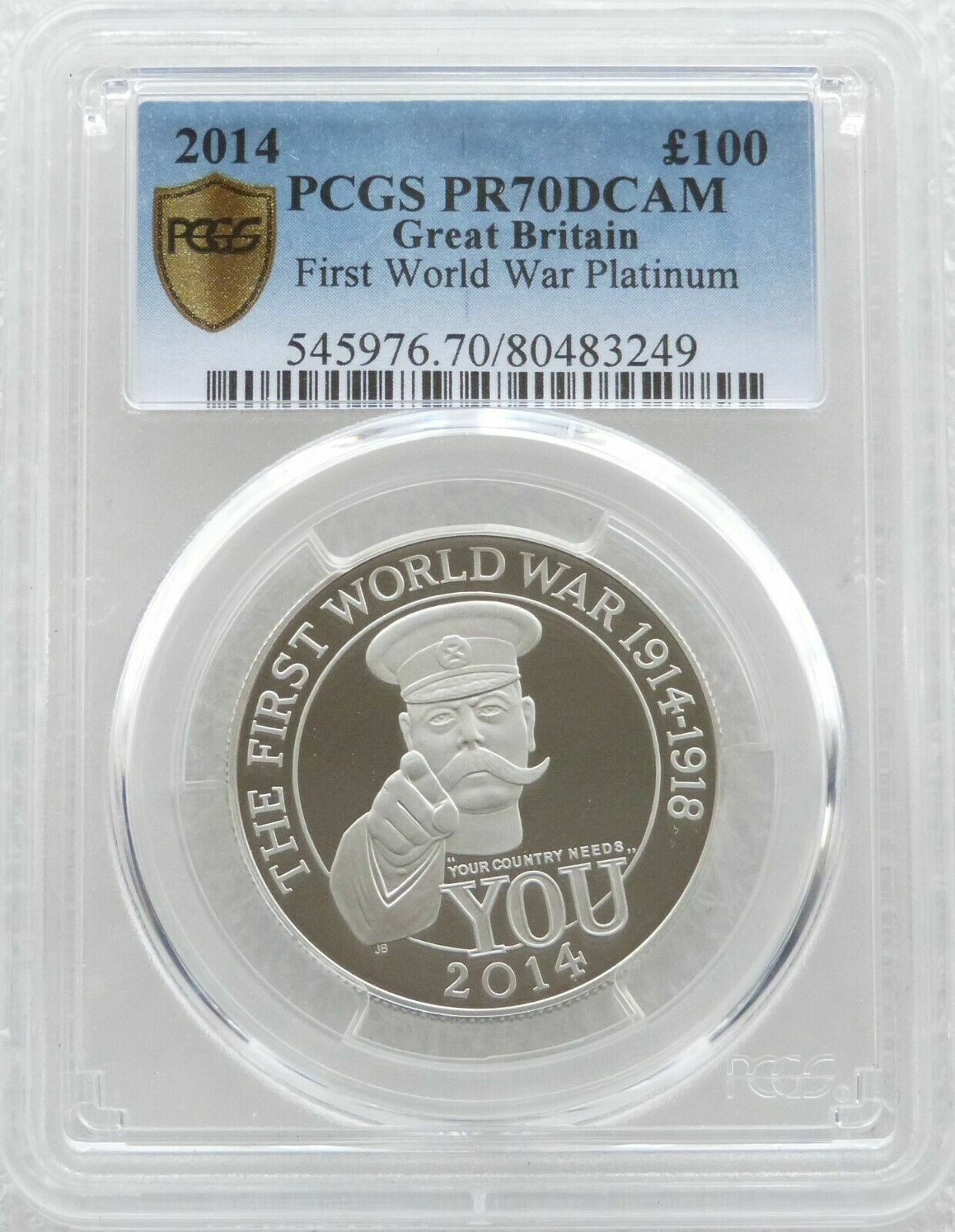 Certified Platinum Coins