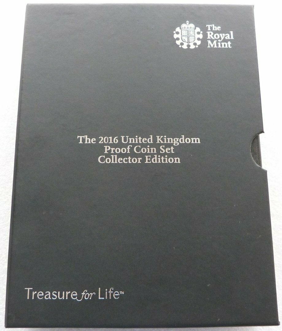 2016 Royal Mint Deluxe Collector Proof 16 Coin Set Box Coa