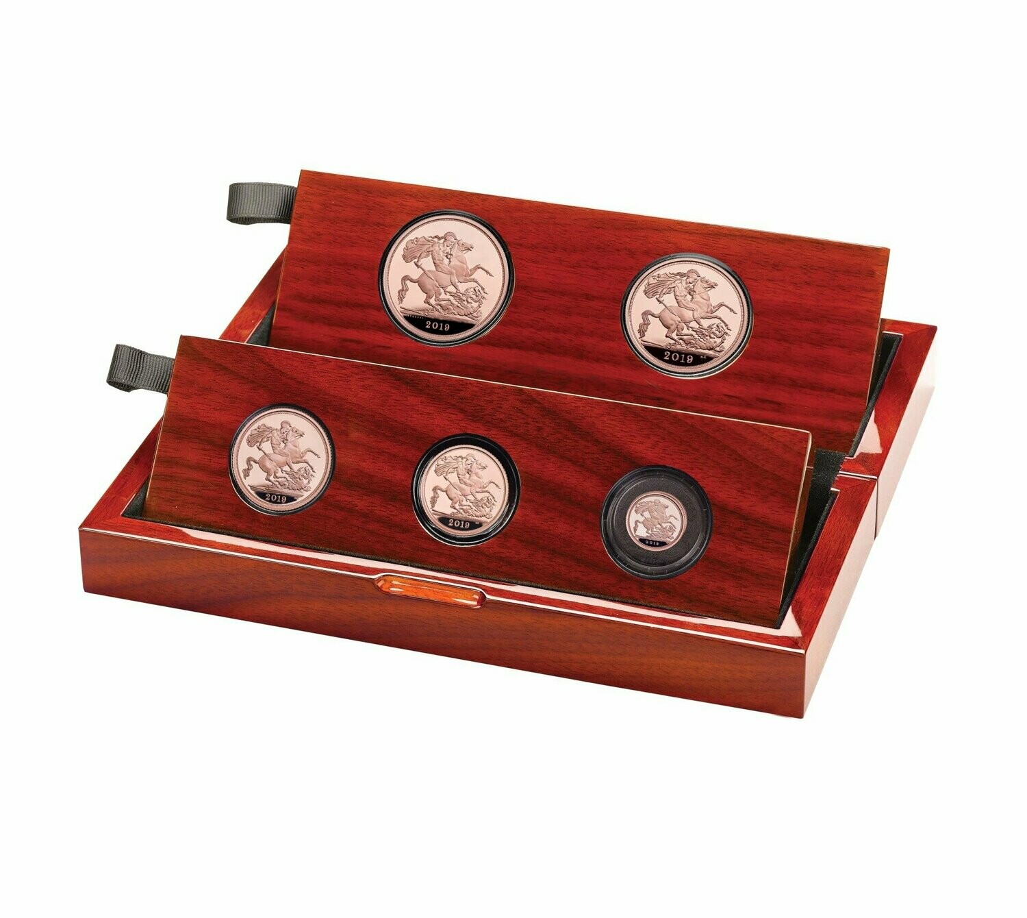2019 Sovereign Gold Proof 5 Coin Set Box Coa