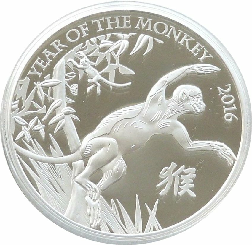 British Lunar Monkey Coins