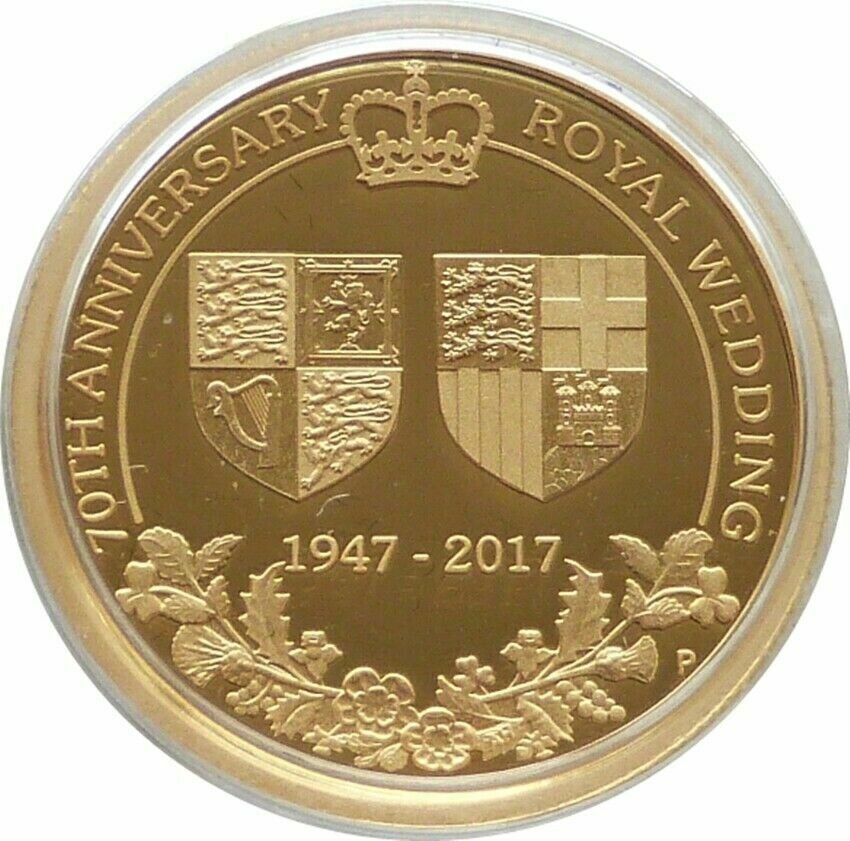 2017-P Australia Platinum Wedding $25 Gold Proof 1/4oz Coin Box Coa