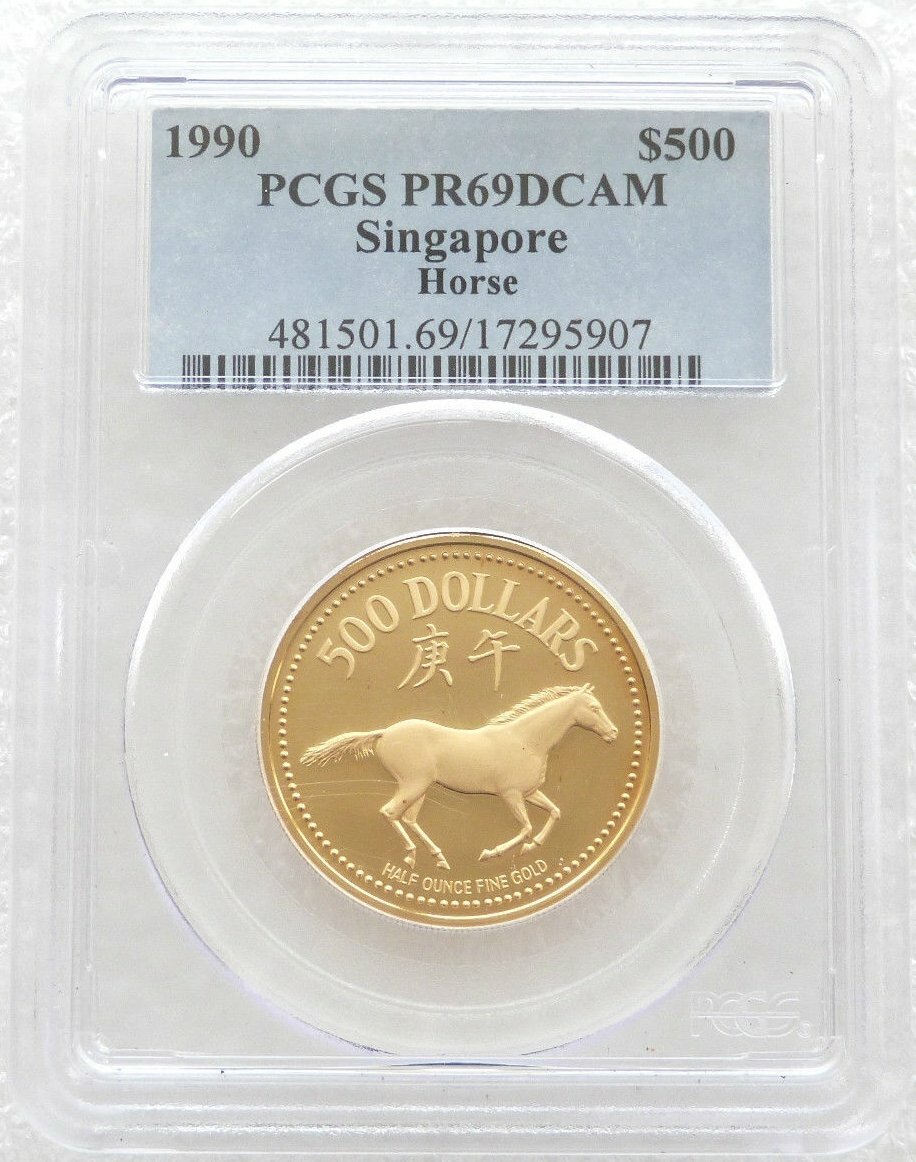 Singapore Gold Coins