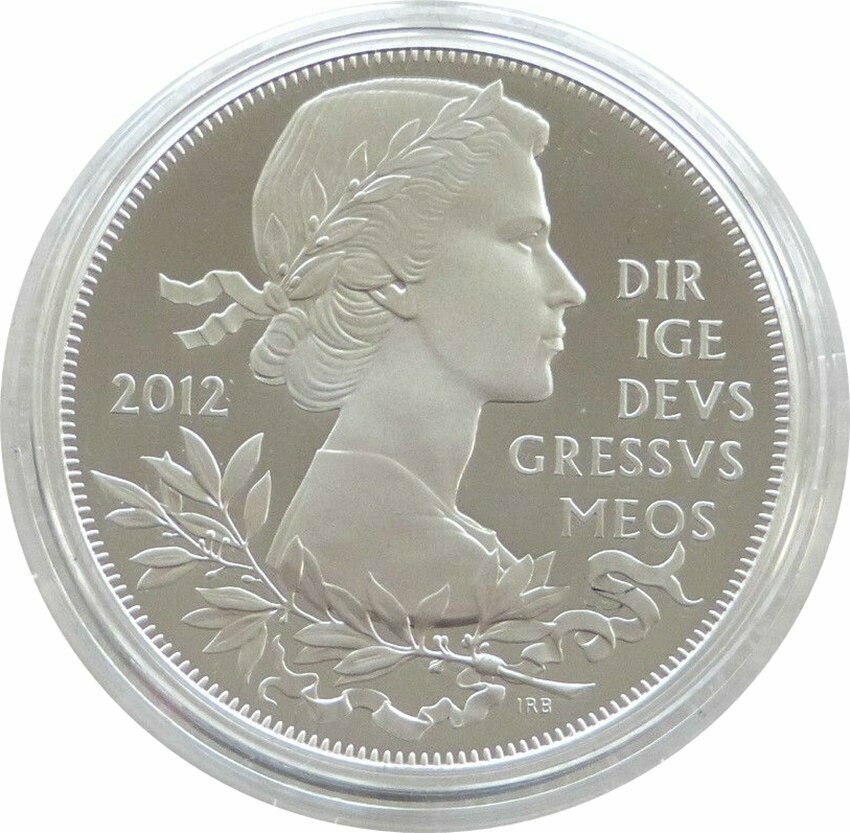 2012 Diamond Jubilee £5 Silver Proof Coin