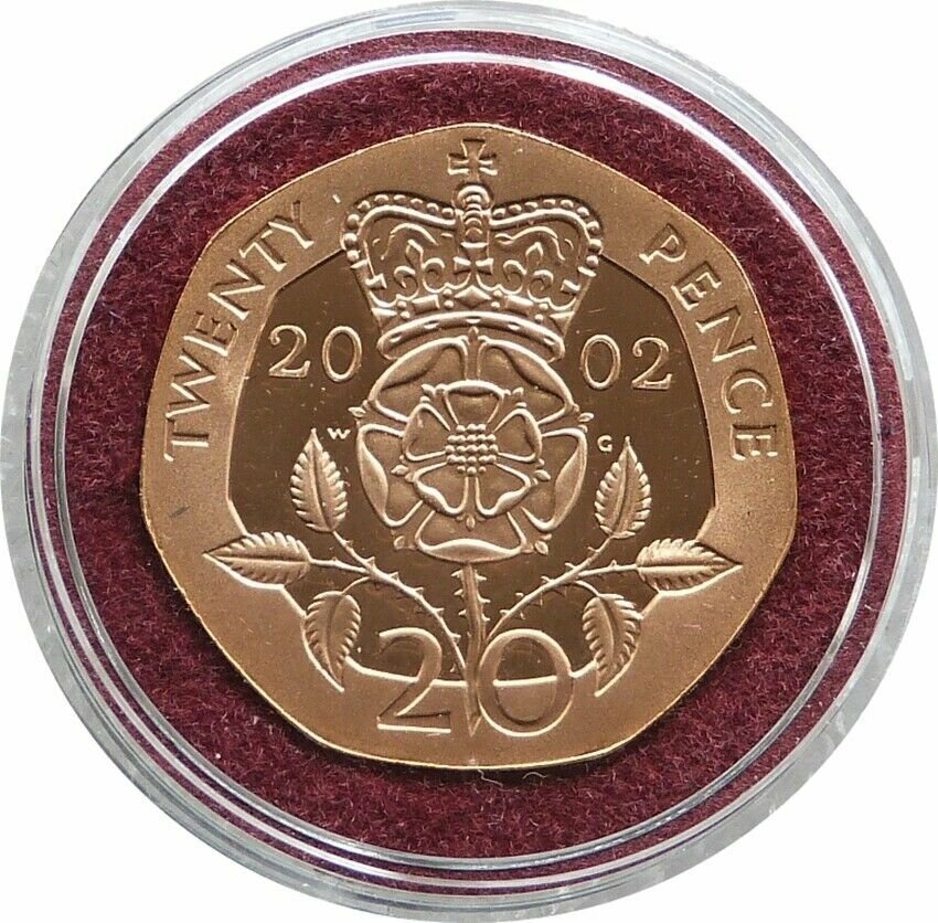 British 20p Gold Coins