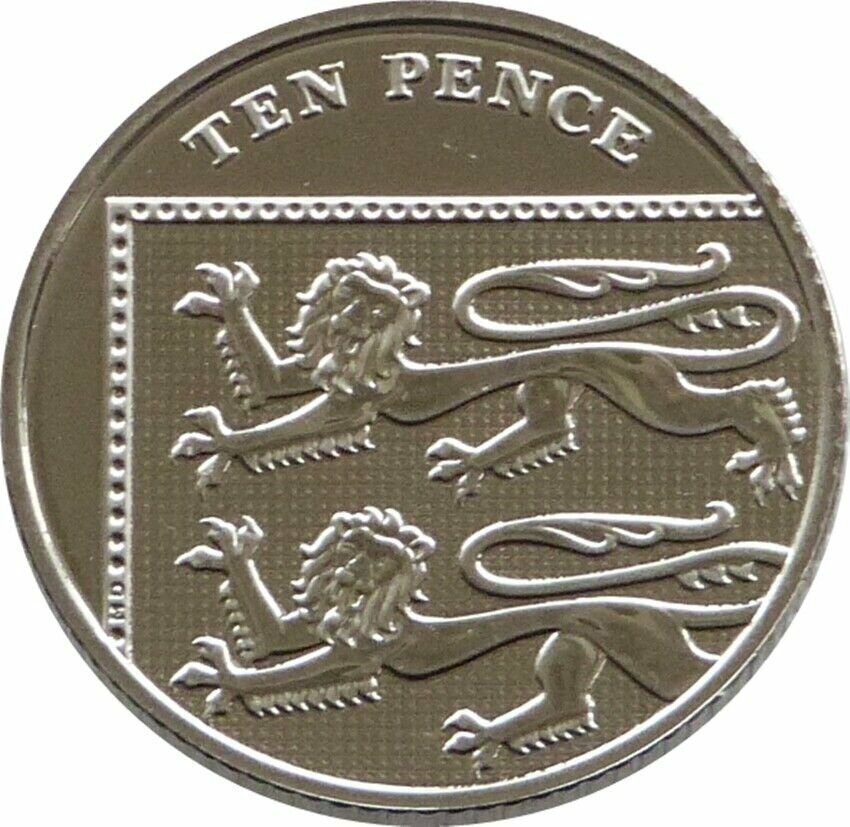 British 10p Uncirculated Coins